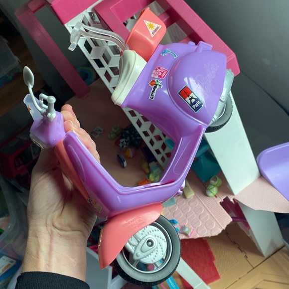 Barbie | Toys | Barbie Plastic Bike Really Cute Preowned My Twins Used It | Poshmark